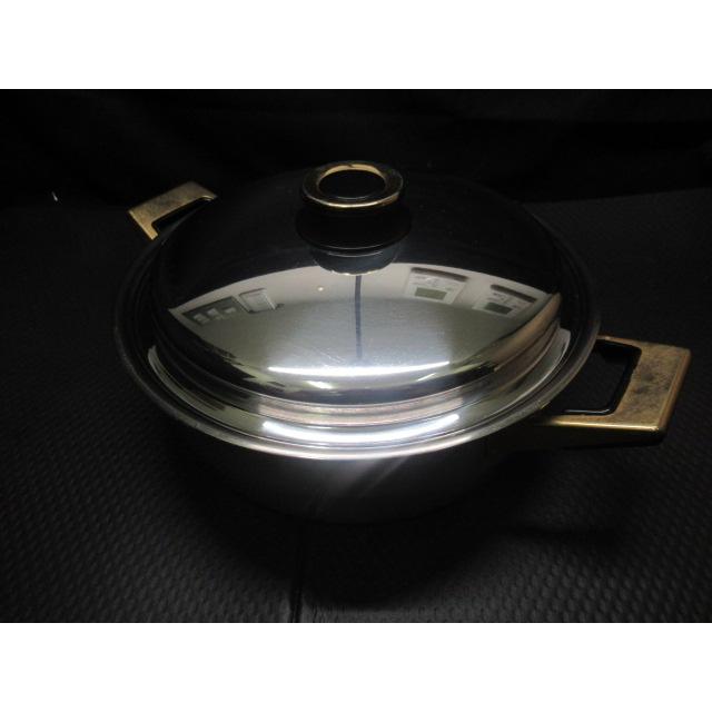 中古品 Tupperware Rainbow Cooker タッパーウェア レインボークッカー 両手鍋 外径30cm (1) :au-0 ...