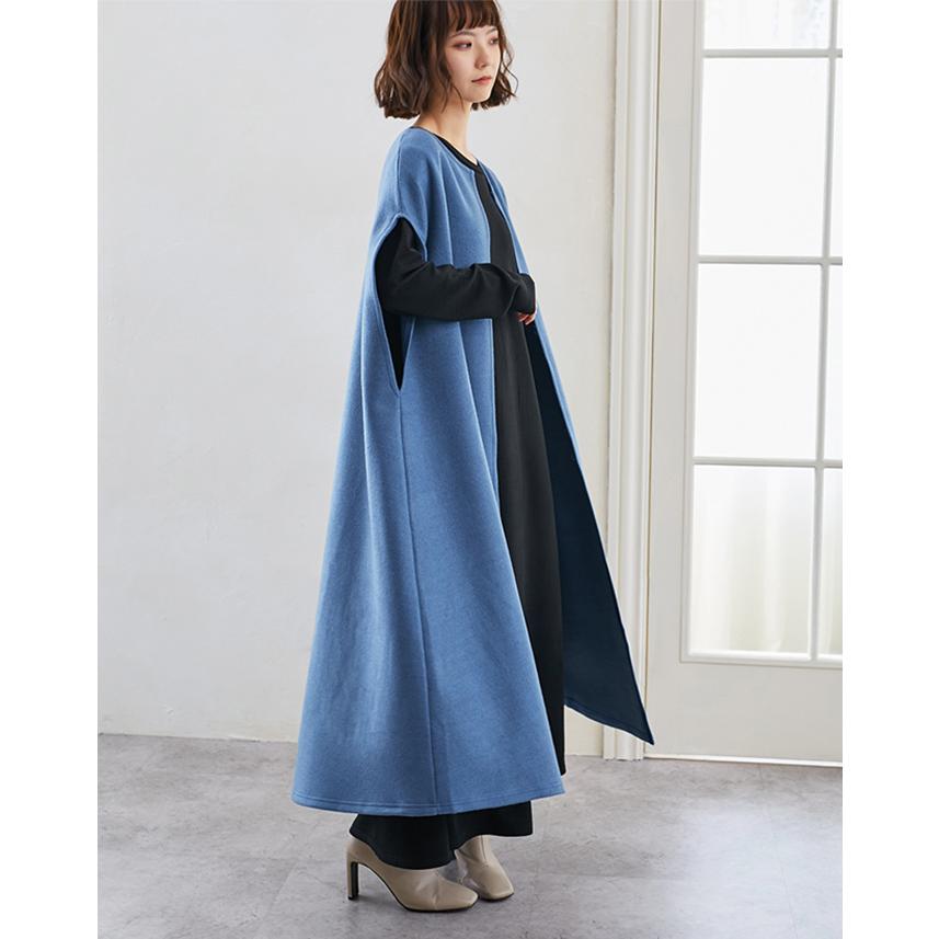 全品Point10倍!最大倍率50% ポンチョ風ジレ レディース コート ベスト ポンチョ ショール アウター 防寒 春 上品 体型カバー 無地 スタイルアップ 即納 : 02to0881 ...