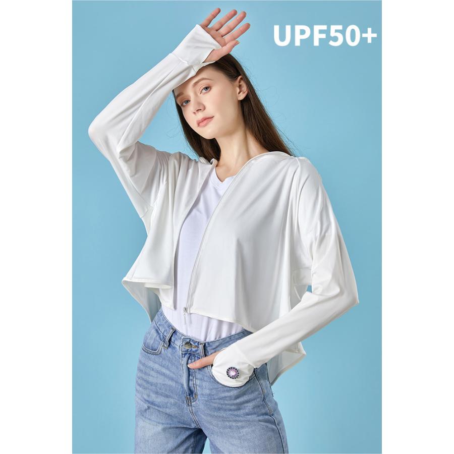 KAREI 全品Point10倍!最大倍率50% 冷感ポンチョ UVカット99％ 接触冷感 カーディガン UV UPF50+ パーカー ラッシュガード レディース 長袖 薄手 即納 : 夏黎 ...