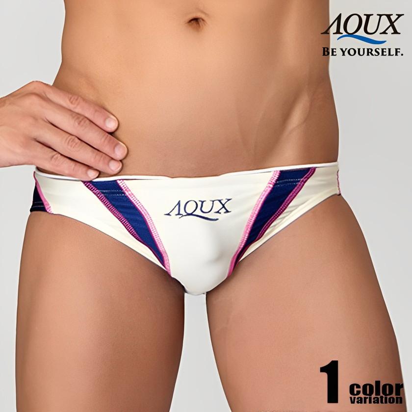 AQUX/アックス New Peppy Boy "Off-White" スイムウェア ビキニブリーフ型 メンズ水着 海水パンツ 海パン 男性水着 ビーチウェア : kargiemargie ...