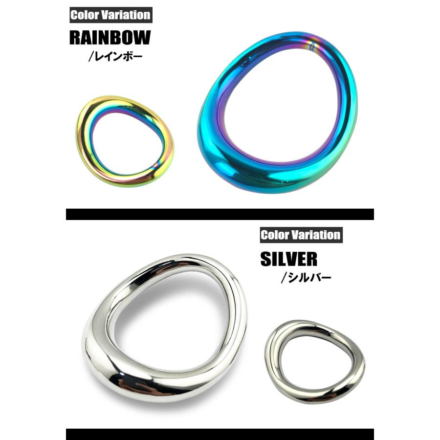 G-STATION G-station/ジーステーション 湾曲 フィット RING カラフル ステンレス リング オシャレ 艶めき ...