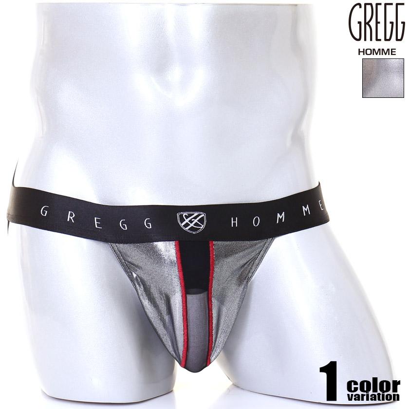 GreggHomme/グレッグ・オム MAGNET JOCK メタリック 光沢 透け シースルー Yバック ジョックストラップ 男性下着 メンズ パンツ セクシー : kargiemargie ...