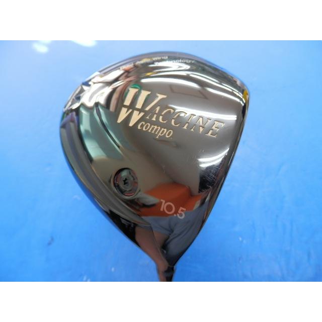 即決 484 超美品 グラビティ ワクチン コンポ 黒 WACCINE compo. GR350 （SR） 10.5度 鍛造DAT55G・6 ...