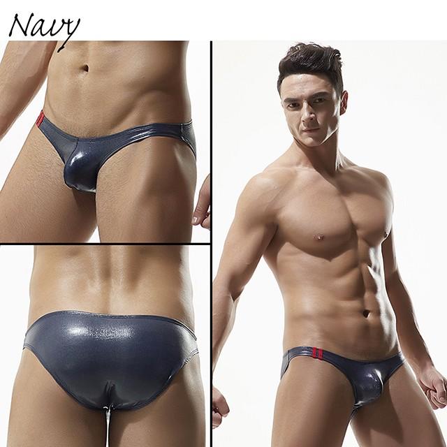 光沢メンズブリーフショーツ メタリック・マット 立体縫製 透けない e034 (pc6) :e034:Karly Shop 2 - 通販 - Yahoo!ショッピング