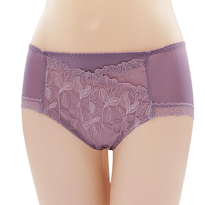 ショーツ レディース スタンダード レギュラー フルバック 透ける サラサラ レース 刺繍 上品 大きいサイズ 下着 春夏秋冬 黒 紫 赤 黄 緑 M L LL 3L 4L rs-007 ...