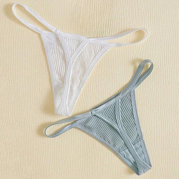Tバック レディース プチプラ 綿 コットン リブあみ 光沢 キラキラ Gストリング 紐パン サイドストリング ストレッチ レースなし 黒 白 緑 青 紺 rt-007 : Karly ...