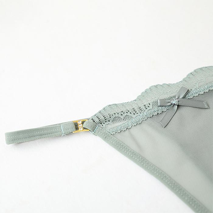 Tバック レディース キラキラ チャーム付き ラインストーン リボン付き 透ける レース メッシュ サイドストリング 腰ゴム セクシー おしゃれ 黒 白 赤 紫 rt-036 : Karly ...