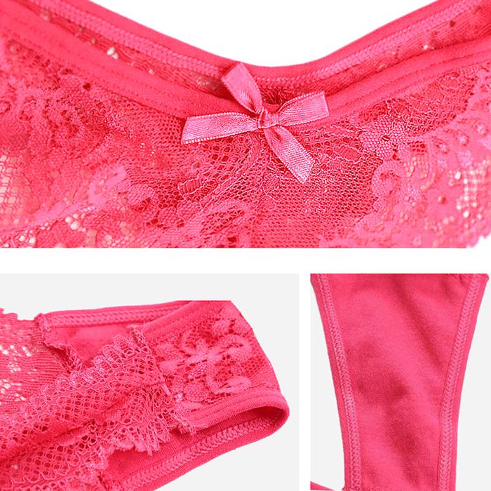 総レース Tバック ショーツ セクシー 透ける 華やか ストレッチ 伸縮性 花柄レース リボン 柔らか おしゃれ パンティ インナー 下着 黒 白 赤 紺 S M L rt-013 ...