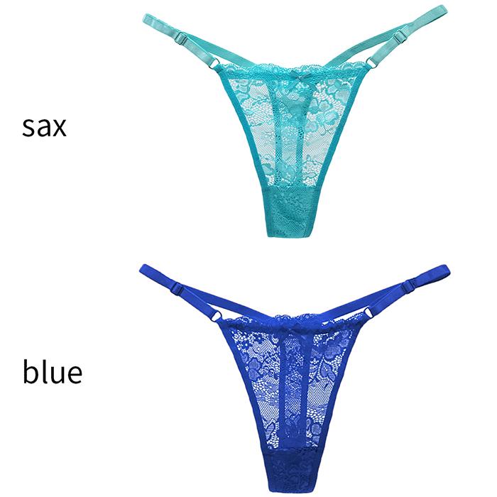 Tバック レディース プチプラ サイドストリング 紐パン 調整 腰ゴム 透ける レース リボン セクシー アジャスター 黒 白 赤 黄 緑 紫 水色 青 rt-016 : Karly Shop ...