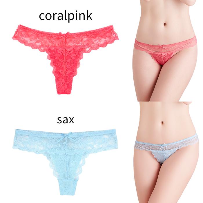 【3枚セット】総レースTバックショーツ レディース セクシー まとめ買い 上品 大人可愛い 下着 透け感 ランジェリー お得な選べるカラー 黒 白 赤 紫 青 rt-038 : Karly ...