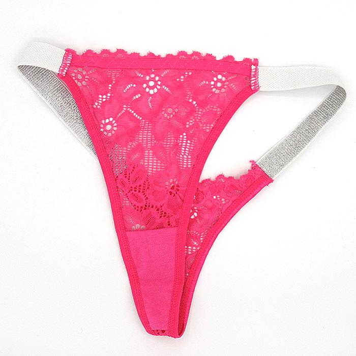 Tバック レディース キラキラ ラメゴム 透ける ストレッチ 花柄 レース セクシー 派手 おしゃれ パンティ ショーツ ランジェリー rt-003 : KarlyShop import ...