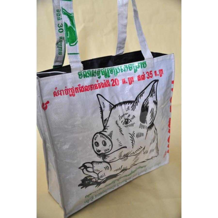 カンボジアリサイクルバッグ『Ankor Recycles』【送料無料】トートバッグ CW038 : KARMABAZARO - 通販 ...