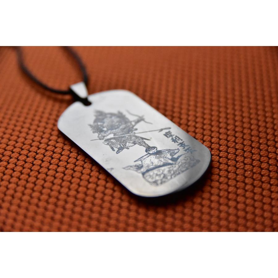 ステンレスお守りネックレス 摩利支天 ドッグタグ型トップ 護符【送料無料】ks024 :rsr-ks024:KARMABAZARO - 通販 - Yahoo!ショッピング