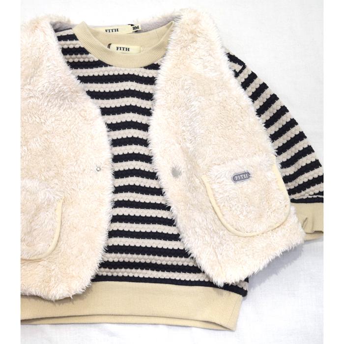 FITH フィス ボアベスト 110cm : 子ども服ミチルかさまん - 通販 - Yahoo!ショッピング
