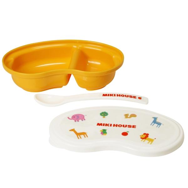 ミキハウスベビー 離乳食器 白 46-7087-846 :mh14meal-05:子ども服ミチルかさまん - 通販 - Yahoo!ショッピング