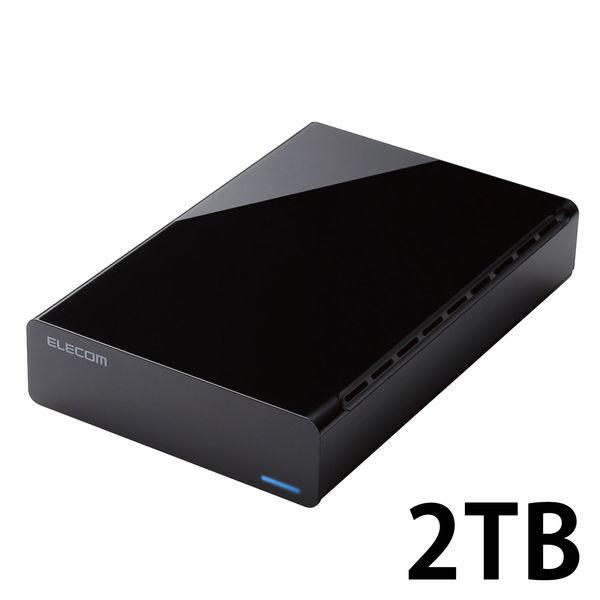 ELECOM エレコム USB3.0対応外付けハードディスク 2TB ブラック ELD-CED020UBK : カサネテク - 通販 - Yahoo!ショッピング