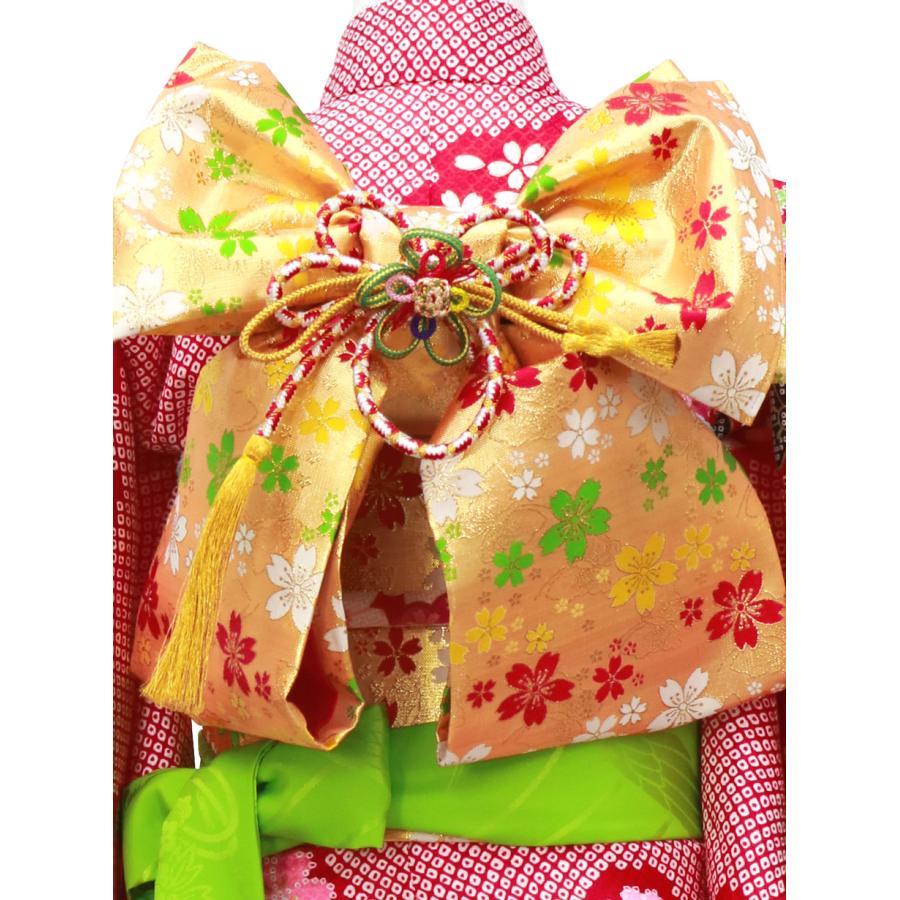 レンタル 七五三 着物 7歳 フルセット 女の子 七五三レンタル 着物セット 753 七歳 7才 セット 七五三参り 赤の疋田地に鞠の着物 : 京都かしきものYahoo!店 - 通販 ...