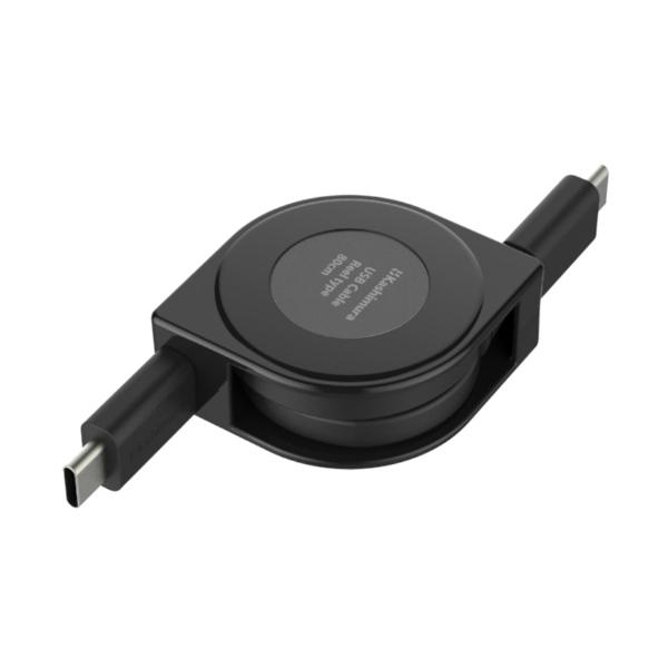 USB充電＆同期ケーブル リール式 80cm【Type-C - Type-C】(AJ648) : aj-648 : ネットショップカシムラ - 通販 - Yahoo!ショッピング