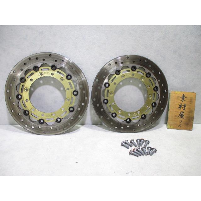 4★フロントディスクローター0124 SUNSTAR.KC-401.298φ.YZF1000R.検）XJR1300.RP03J.YZF-R1.R6.V-MAX1200.FJR : 素材屋さん ...