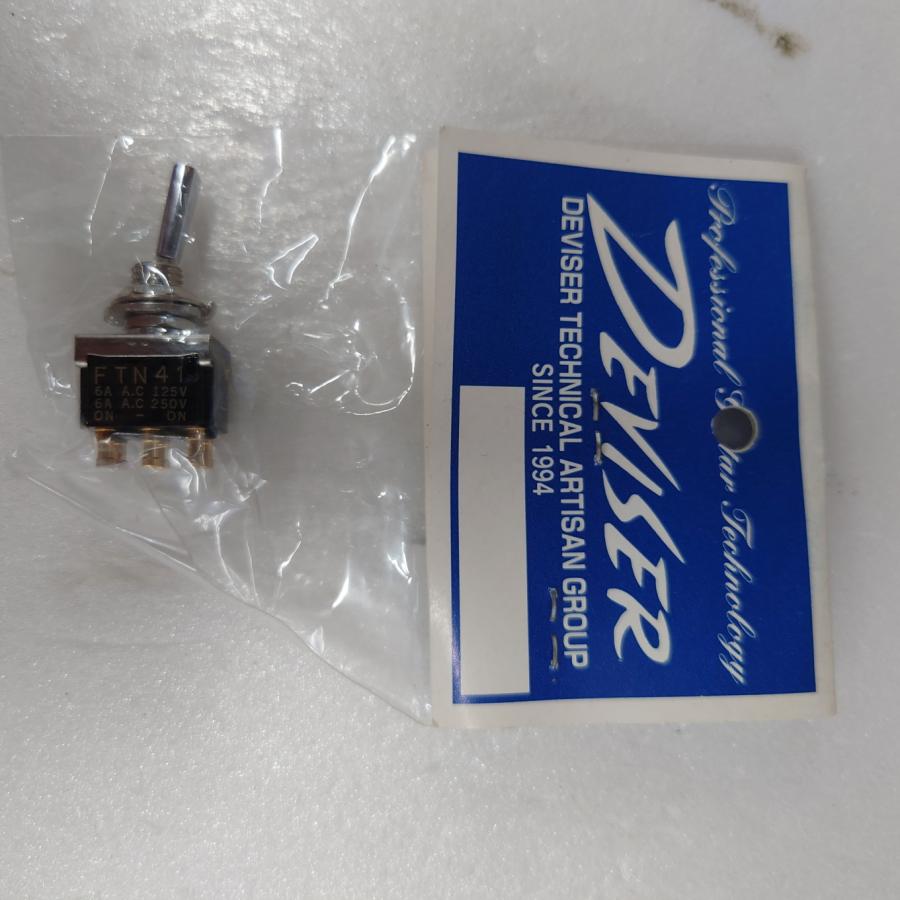 【トグルスイッチ】Deviser SW-1 ON/ON : devisersw1 : カシワヤ楽器Yahoo!店 - 通販 - Yahoo!ショッピング