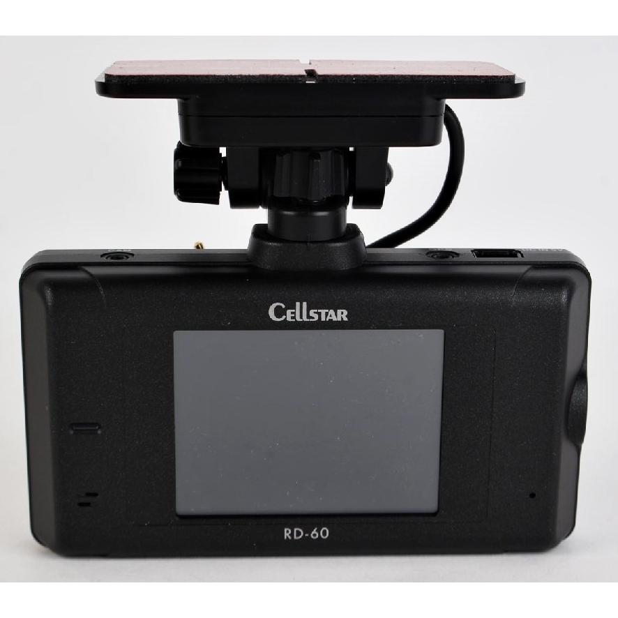 訳あり CELLSTAR RD-60 前後2カメラ ドライブレコーダー レーザー レーダー 受信機能付き 2刀流 日本製 ドラレコ セルスター R2403-260 : r2403-260 ...