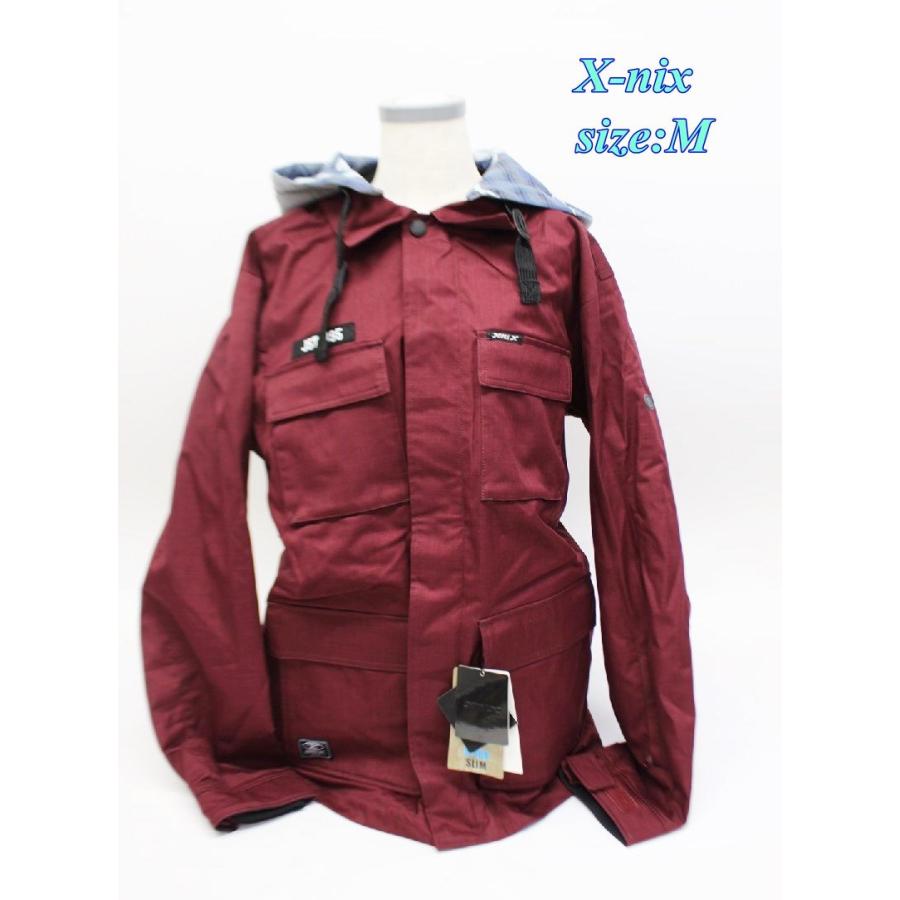 X-nix エクスニクス スノーボードジャケット Mサイズ ボルドー XN5720T02 ウィンタースポーツ トップス R2409-111 : カシコシュヤフーショッピング店 - 通販 ...