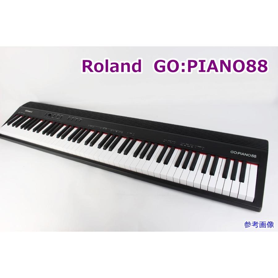 Roland 電子ピアノ GO-88P 88鍵盤 キーボード GO:PIANO88 ツインピアノ ブルートゥース デジタル 2022年製 ローランド R2505-219 : カシコシ ...