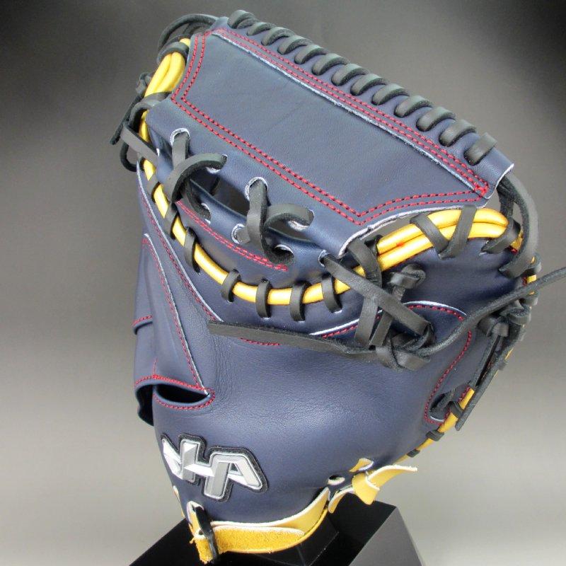 ハタケヤマ 2021年モデル 軟式 捕手用ミット 右投げ PROM62(J)ネイビー ゴールド : カスカワスポーツ - 通販 - Yahoo!ショッピング
