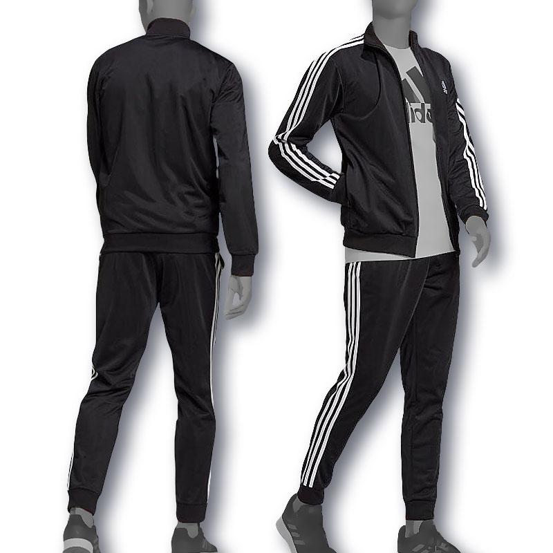 adidas アディダス トレーニングウェア上下セット 3ストライプストリコットトラックスーツ 28898 2色展開 : カスカワスポーツ ...