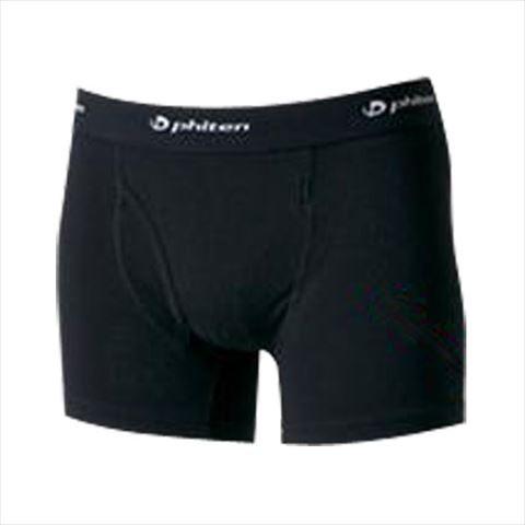 Phiten ファイテン（PHITEN） MENS UNDERGEAR ボクサーブリーフ ブラック L : カスカワスポーツ - 通販 - Yahoo!ショッピング