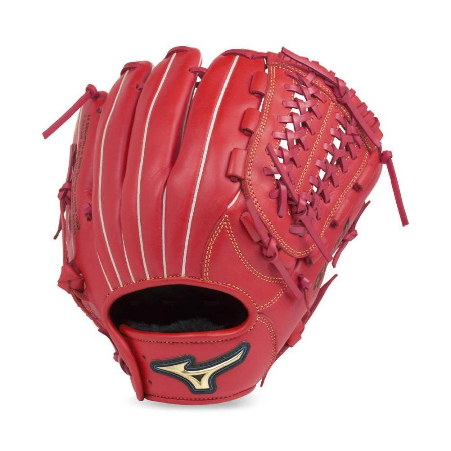MIZUNO ミズノ 軟式用 セレクトナイン【内野手向け：サイズ9】 1AJGR2082362 レッド : カスカワスポーツ - 通販 ...