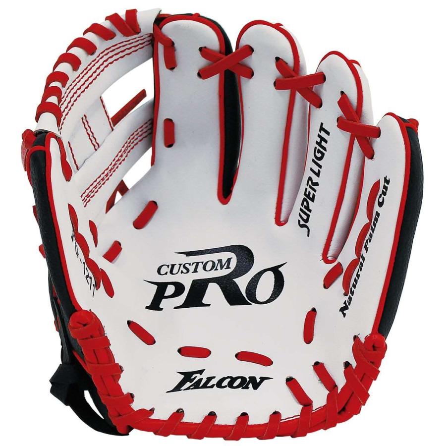 サクライ貿易 SAKURAI FG-1208 少年低学年用グラブ 野球・ソフトボール FALCON ホワイトxレッド : カスカワスポーツ - 通販 - Yahoo!ショッピング
