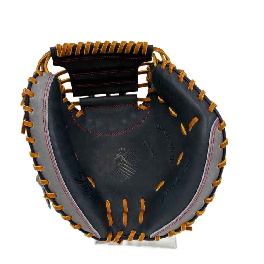 久保田スラッガー 軟式用キャッチャーミット 捕手 KSM-037 KSブラック×Dグレー クボタスラッガー : カスカワスポーツ - 通販 - Yahoo!ショッピング