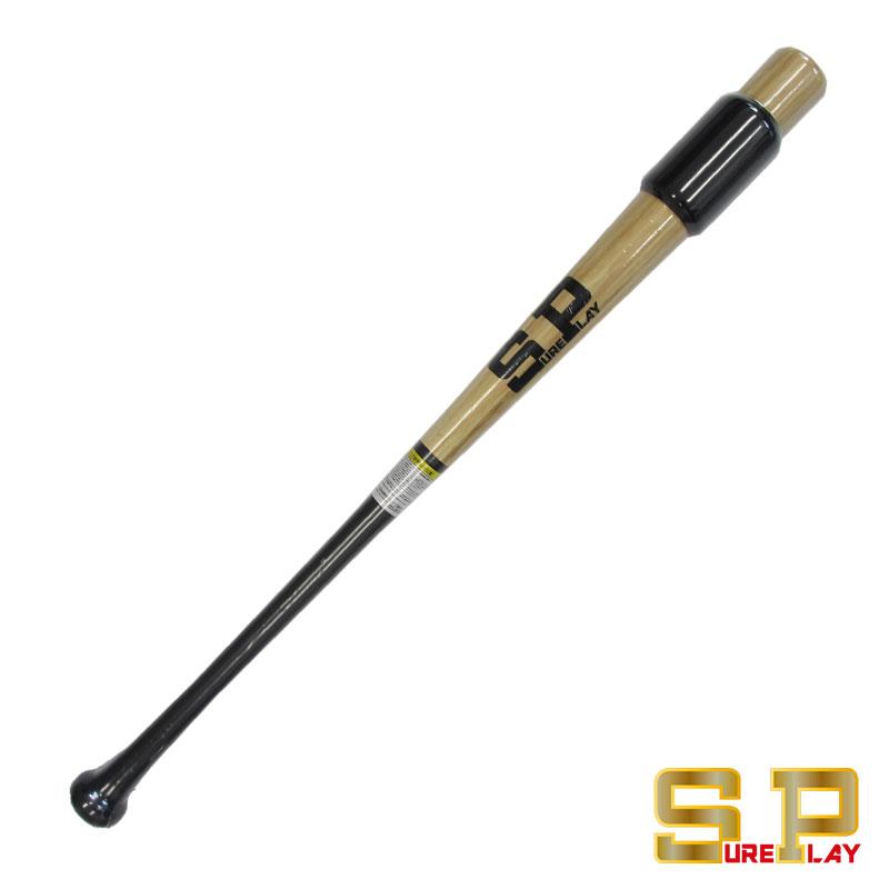 シュアプレイ トレーニングバット SBTWTS100 NCBK ナチュラル ブラック 84cm 890g 平均 : カスカワスポーツ - 通販 ...