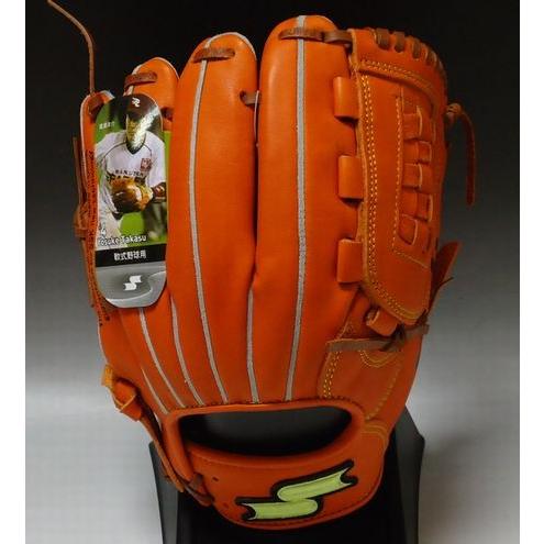エスエスケイ（スポーツ用品） 2012年モデル SSK 一般軟式プロ高須モデル 内野手用 SPP204 3547: オレンジ×タン 右投げ(L ...