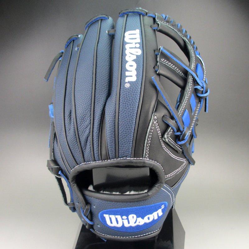 WILLSON ウィルソン 軟式グラブ 内野手用 D-MAX 右投げ WBW100958(RHI27T)ブラック ネイビーSSRO : カスカワスポーツ - 通販 - Yahoo!ショッピング