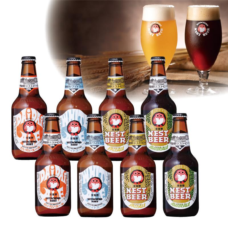 【送料無料】[DHNB-33]茨城県那珂市 木内酒造 常陸野ネストビール飲み比べ8本セット 夏ギフト 4,000〜4,999円(消費税・送料込 ...