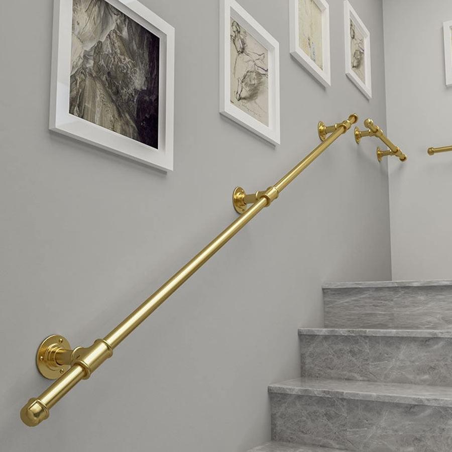 玄関台 暫定手すりキットピケット 手摺上がりション 階段の手すりのバニズムレールサポートキット、屋外のグラブレール、30~600cm ...