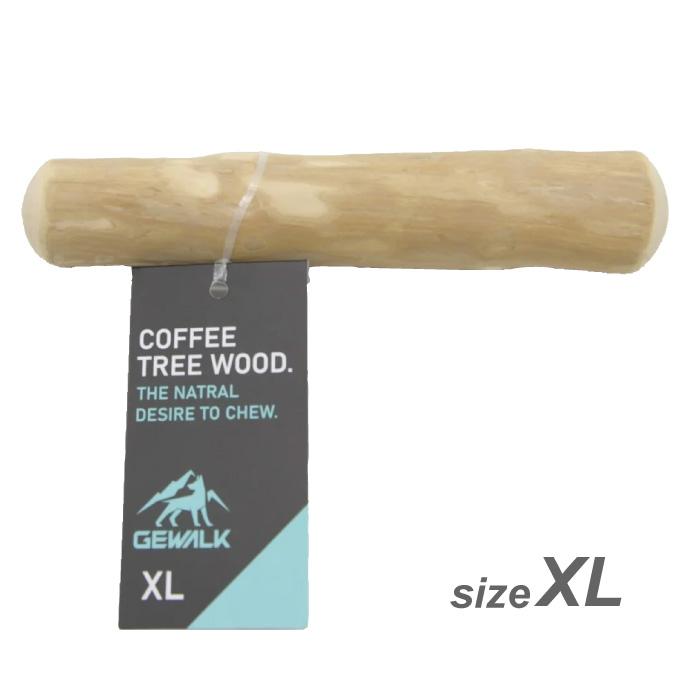 GEWALK ドッグチュウスティック コーヒーツリー サイズXL（長さ17〜19cm／直径3.1〜3.6cm）| 無添加の木のおもちゃ : カチオン - 通販 - Yahoo!ショッピング