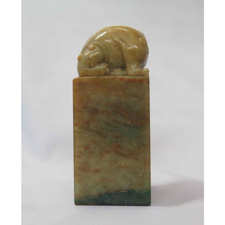 GL-05紐刻獅広東緑印章4.0x4.0xH9.8cm :GL-05:華東貿易 中国製書道・篆刻用品 - 通販 - Yahoo!ショッピング