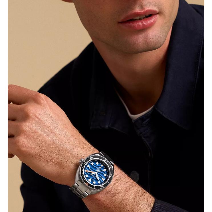 FOSSIL（フォッシル） BREAKER ブレーカー200m防水ダイバーズ・クォーツ腕時計 メンズウォッチ 男性用腕時計 グランブルー ...