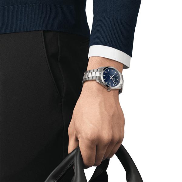 TISSOT Tissot ティソ ジェントルマン クォーツ ブルー腕時計 TISSOT Tissot ティソ ジェントルマン クォーツ ブルー腕時計