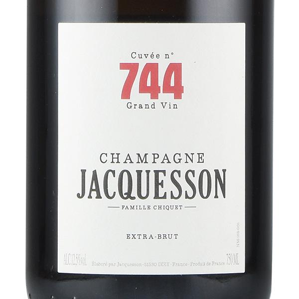 ジャクソン キュヴェ #744 エクストラ ブリュット NV Jacquesson Cuvee #744 Extra Brut フランス ...
