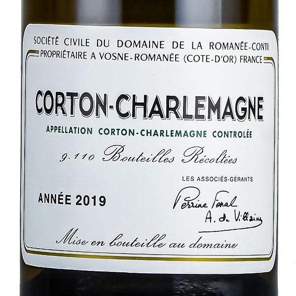 ロマネコンティ コルトン シャルルマーニュ 2019 正規品 ドメーヌ ド ラ ロマネ コンティ DRC Corton Charlemagne ...