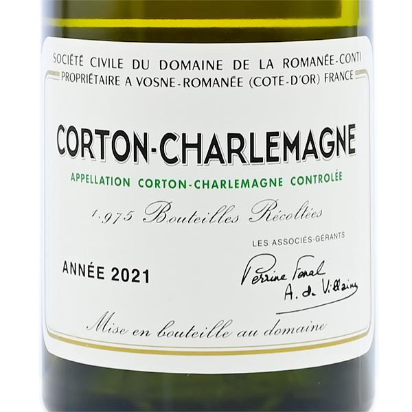 ロマネコンティ コルトン シャルルマーニュ 2021 正規品 ドメーヌ ド ラ ロマネ コンティ DRC Corton Charlemagne ...