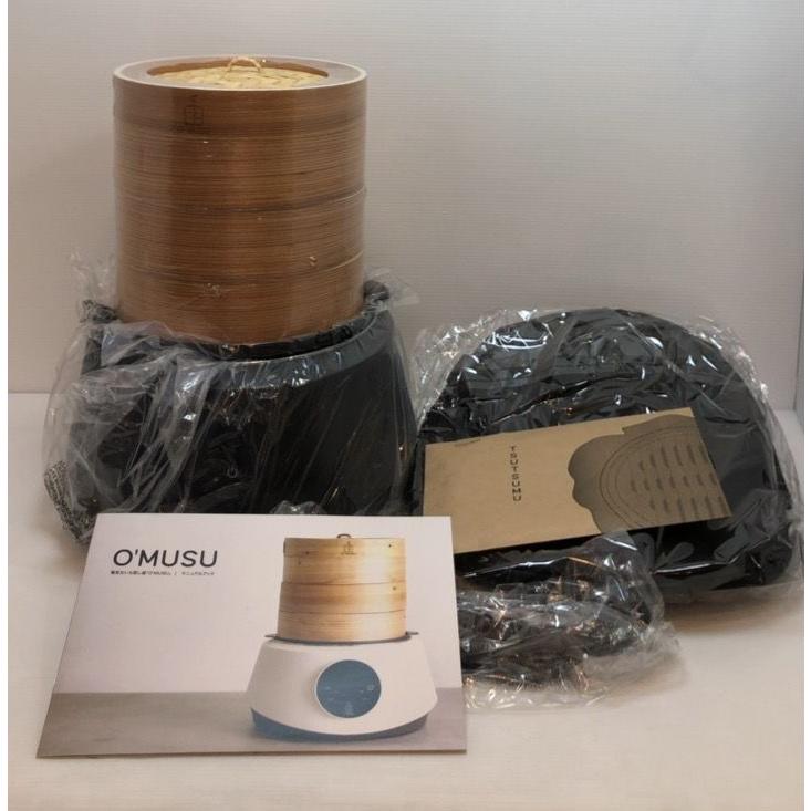 ☆未使用品!☆ Ocrasi O'MUSU オムス 電気せいろ蒸し器 黒 OS2 ☆未使用品!☆ Ocrasi O'MUSU オムス 電気せいろ蒸し器 黒 OS2