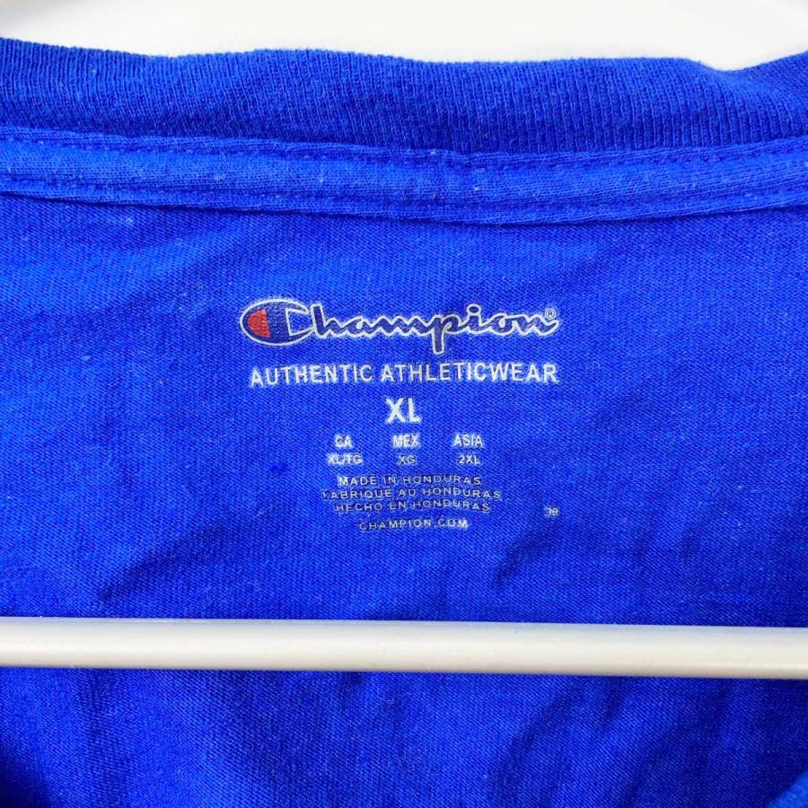 【中古】チャンピオン ロングスリーブ 長袖 Tシャツ 2XL ブルー メンズ CHAMPION トップス : カウカウキング Yahoo!ショッピング店 - 通販 - Yahoo!ショッピング