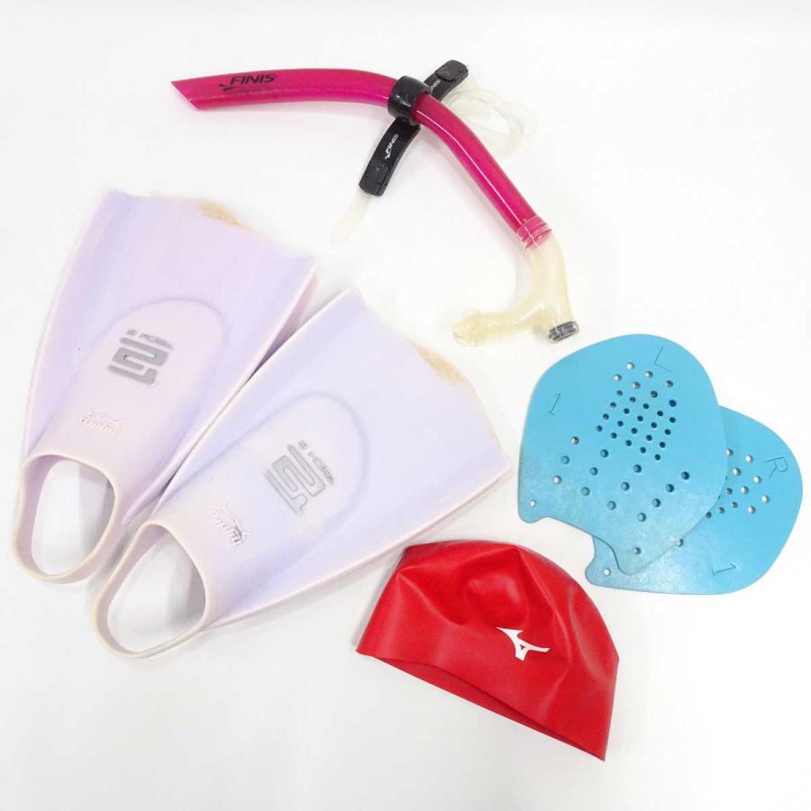 【中古】[4点セット] フィン HYDRO TECH2 10-11 シュノーケル FINIS フィニス パドル ストロークメーカー ミズノ シリコンキャップ : カウカウキング Yahoo ...