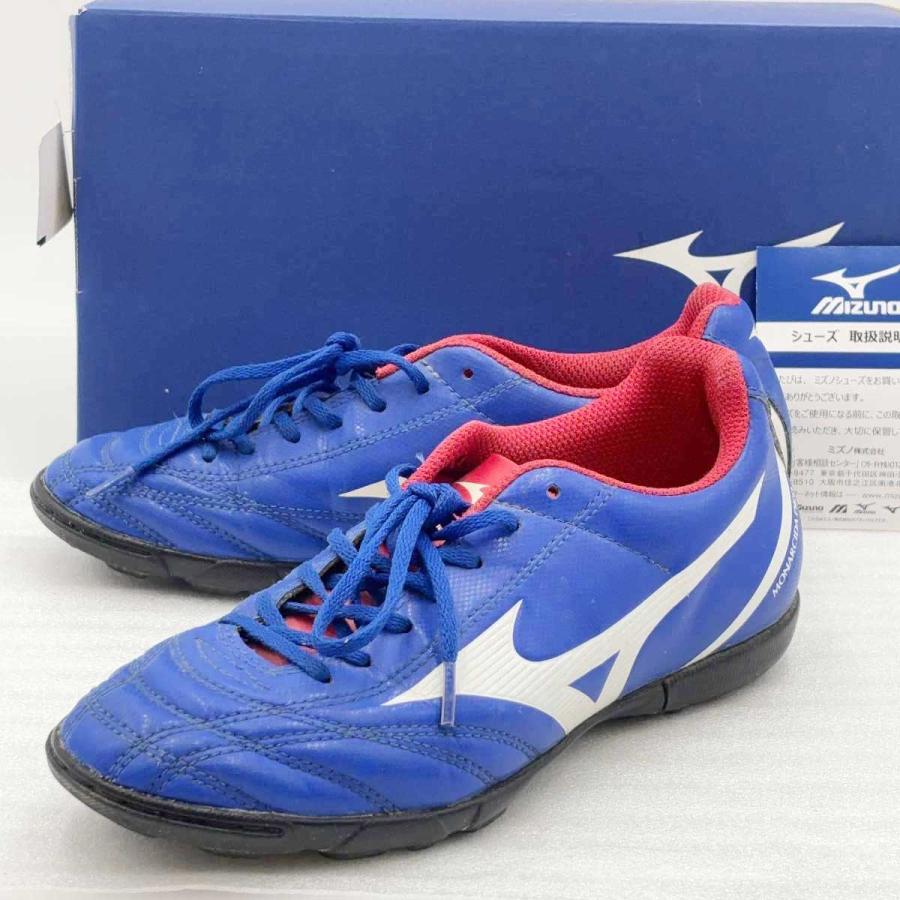 【中古】ミズノ フットサル トレーニングシューズ モナルシーダ MONARCIDA NEO SELECT Jr AS 23.5cm ブルー P1GE192501 キッズ MIZUNO : カウ ...