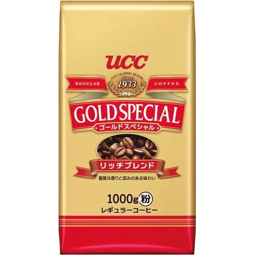 UCC ゴールドスペシャル リッチブレンド 1kg : カウモール - 通販 - Yahoo!ショッピング